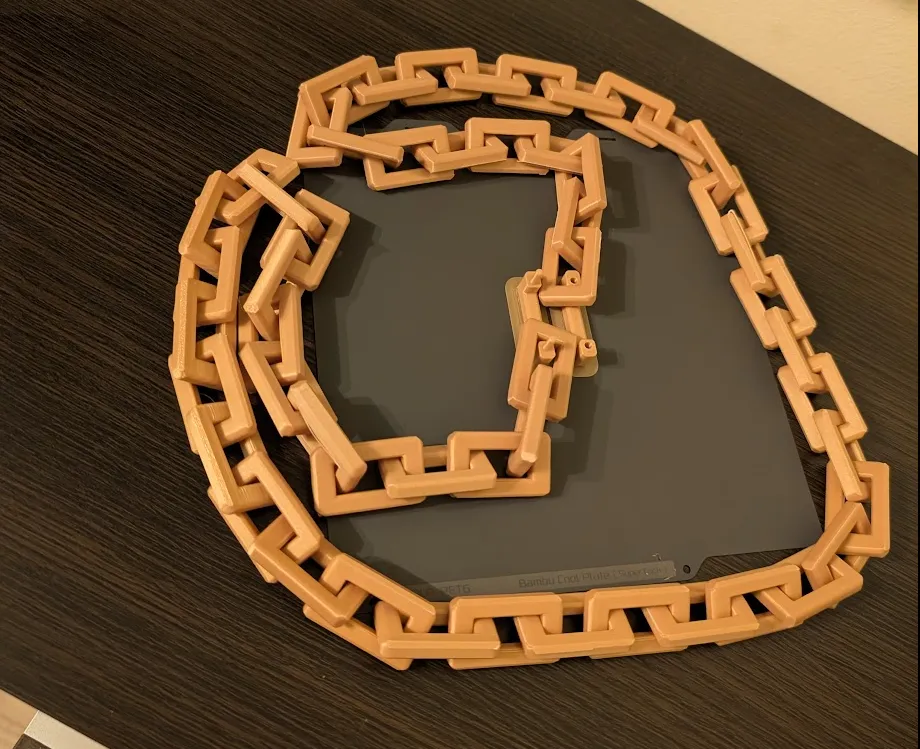 Chain 1.22m(about 4 feet)on A1 Mini Print-in-Place by KFPEnergia ...