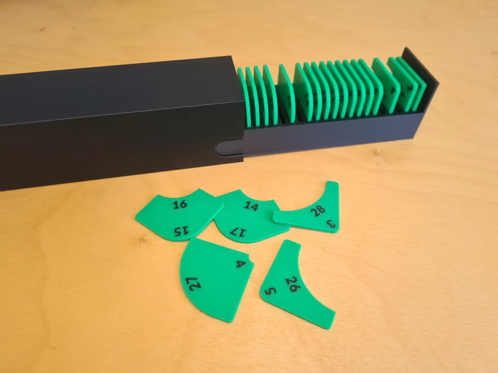 Inner/Outer Radius Gauges Set by Molodos MakerWorld: Download Free 3D Models