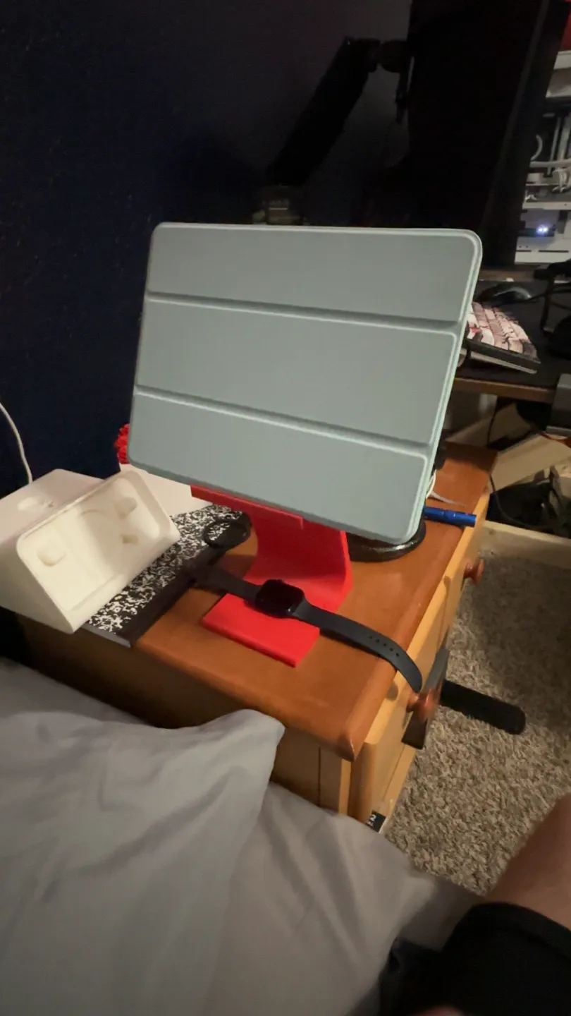 Tall tablet / iPad stand Remixed by Shlemp - MakerWorld