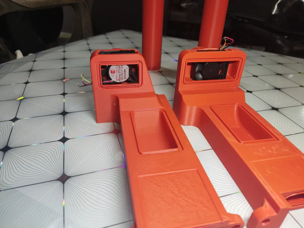 Bambu A1 enclosure cooling with fans integrated. Remixed by 3D For Home ...