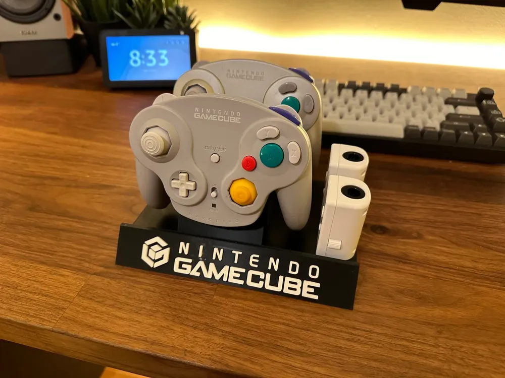 GCN Wavebird Stand Remixed by jordanbelinsky - MakerWorld