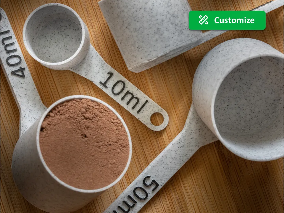 Measuring cup | Spoon | Measuring Tool | Teaspoon by Matthew Ghost MakerWorld: Download Free 3D ...