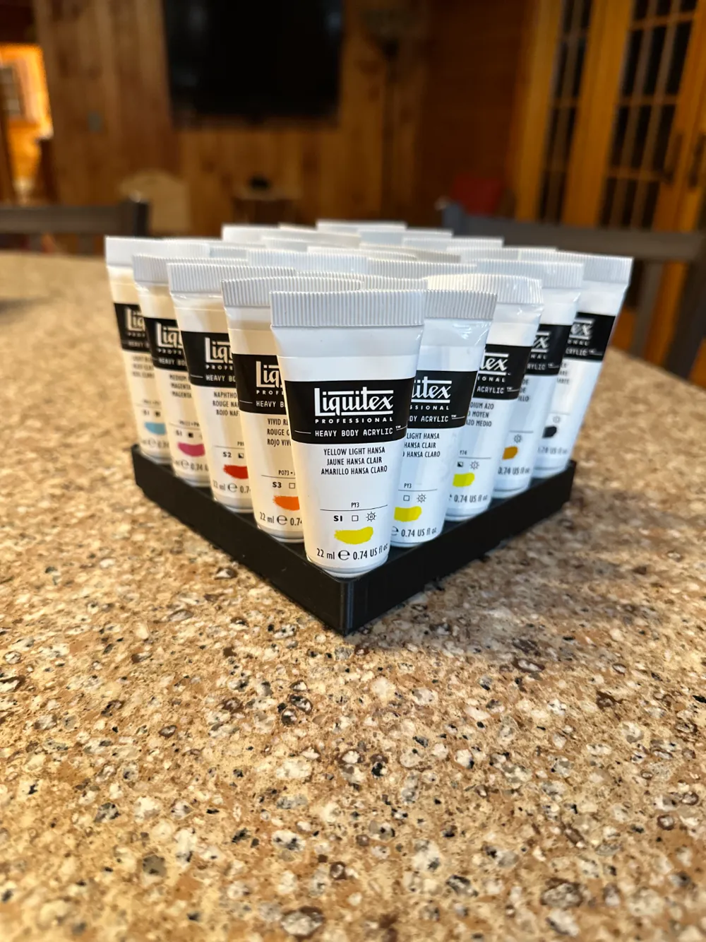 Liquitex Pro 0.74oz Small Paint Org Gridfinity Remixed by Brain ...