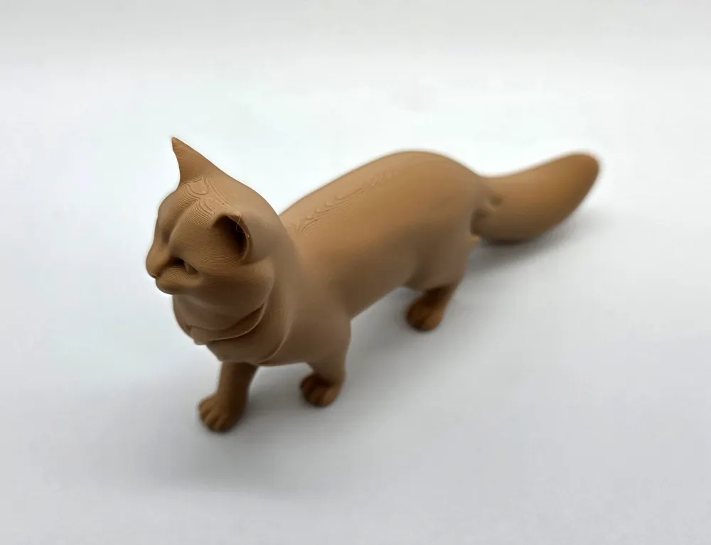 Walking Cat Fluffy Tail - Free 3D Print Model - MakerWorld
