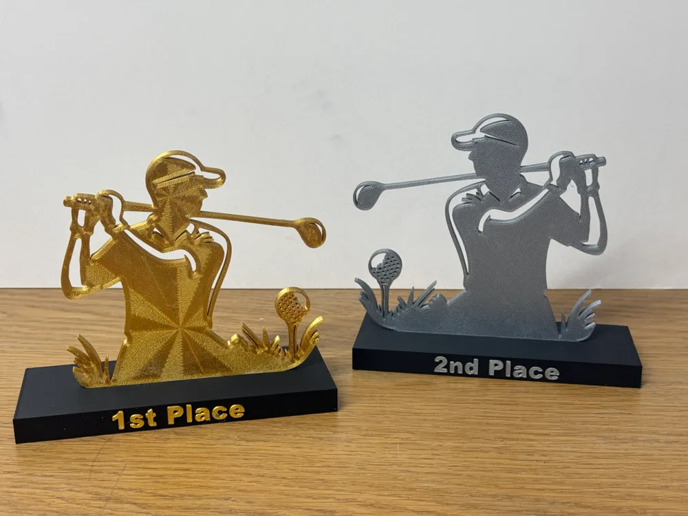 Golf Trophys by Lawton Print Design MakerWorld: Download Free 3D Models