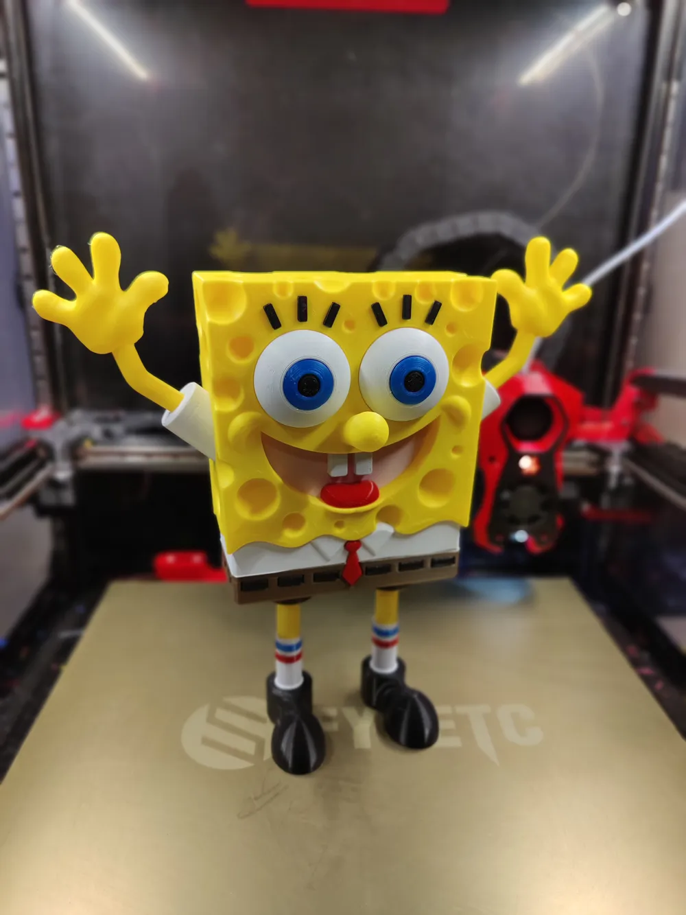 SpongeBob SquarePants - Print in parts by Boris Glasserman MakerWorld ...