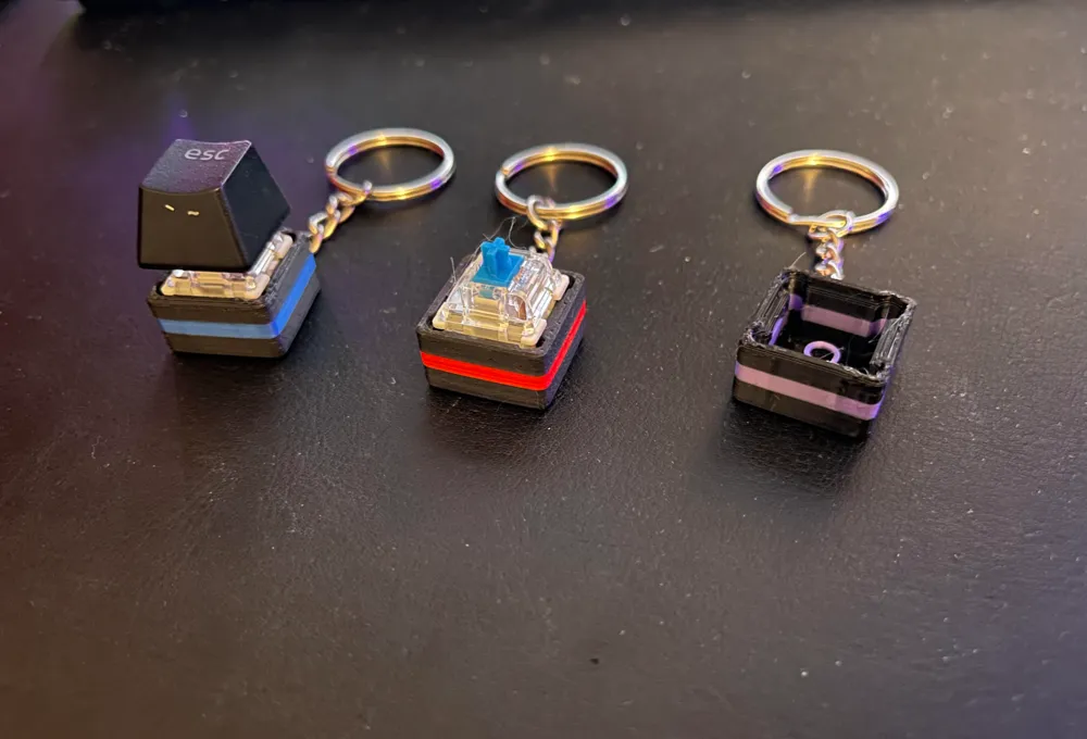The best mechanical keyboard keychain by LOAM - MakerWorld