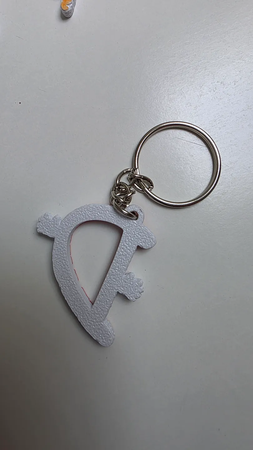 Alphabet Letters keychain with star texture by mixersnkMakerWorld ...