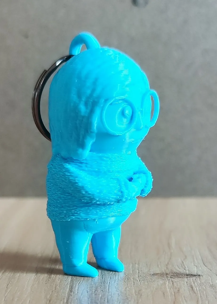 Sadness keychain by capek.jaroslav - MakerWorld