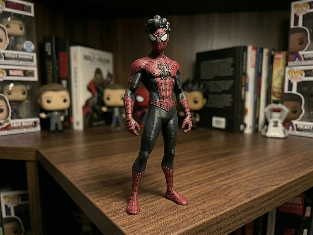 Miles Morales (Spider-Man) Shelf Sitter Desk Buddy - Free 3D Print ...