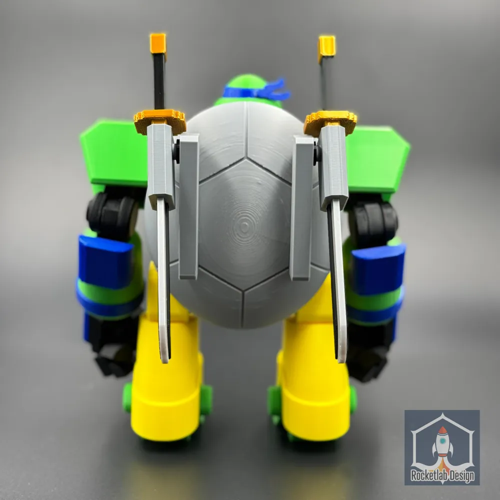 TMNT Wreckers Armor 01 - Leonardo - Free 3D Print Model - MakerWorld