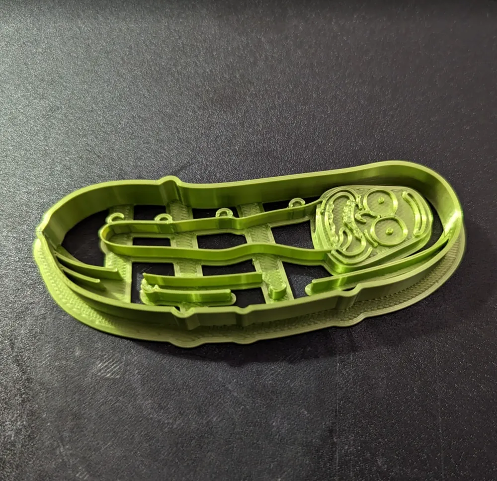 Pickle Rick Cookie Cutter by derhein - MakerWorld
