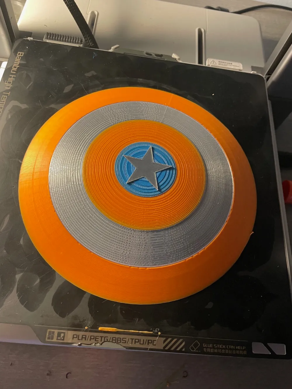 Captain America Shield by Hans MakerWorld: Download Free 3D Models