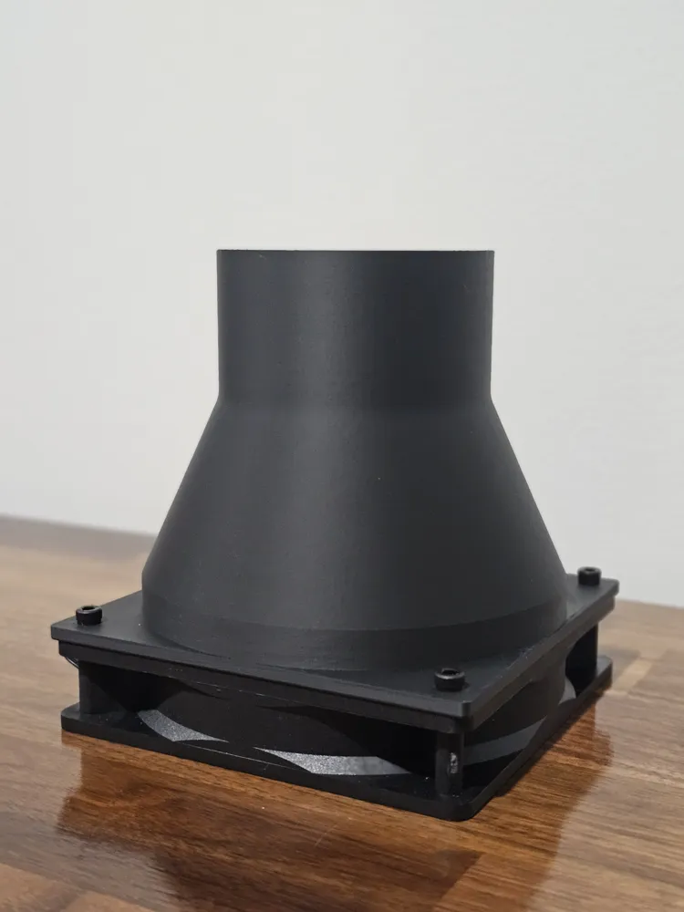 92mm PC Fan Adapter Ducting to Various Sizes - Free 3D Print Model ...
