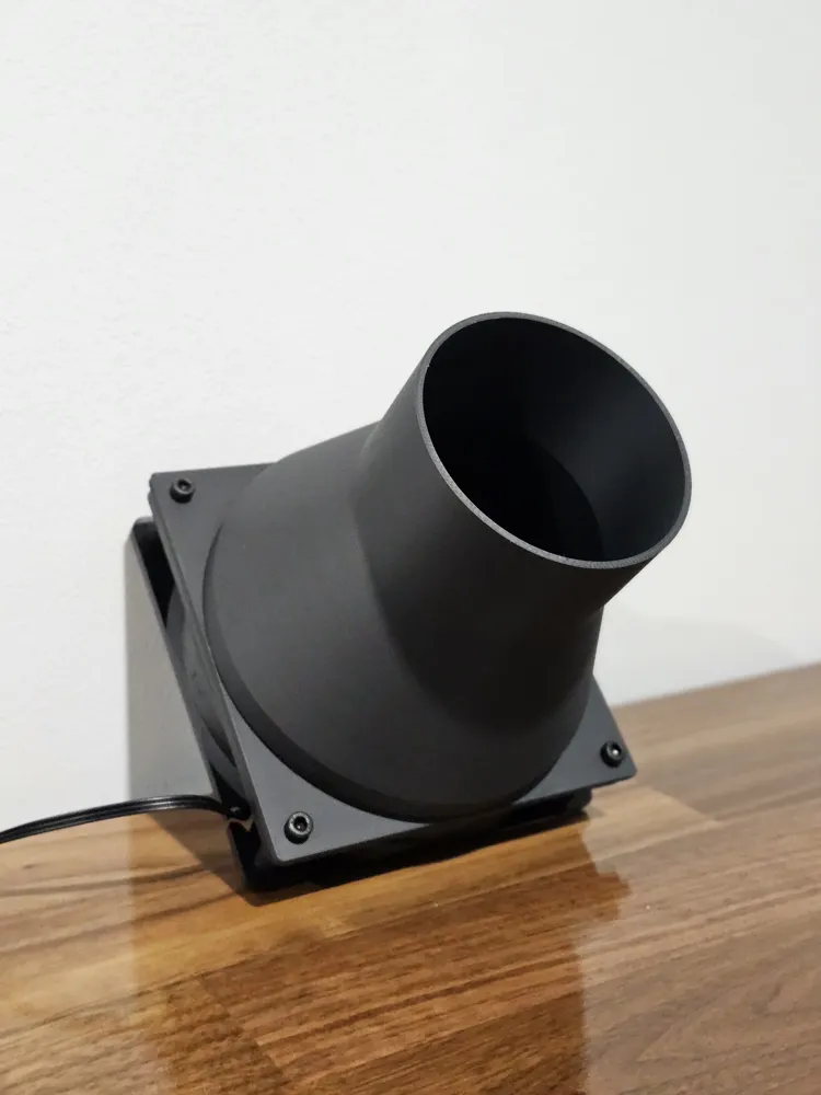 92mm PC Fan Adapter Ducting to Various Sizes - Free 3D Print Model ...