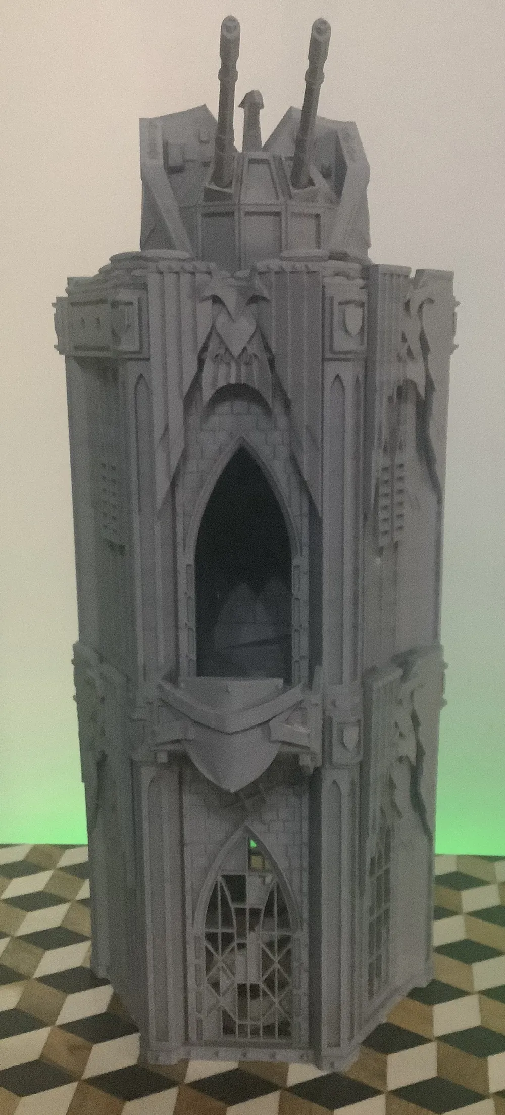 40K Inspired Tower wargaming Terrain Scenery - Free 3D Print Model ...