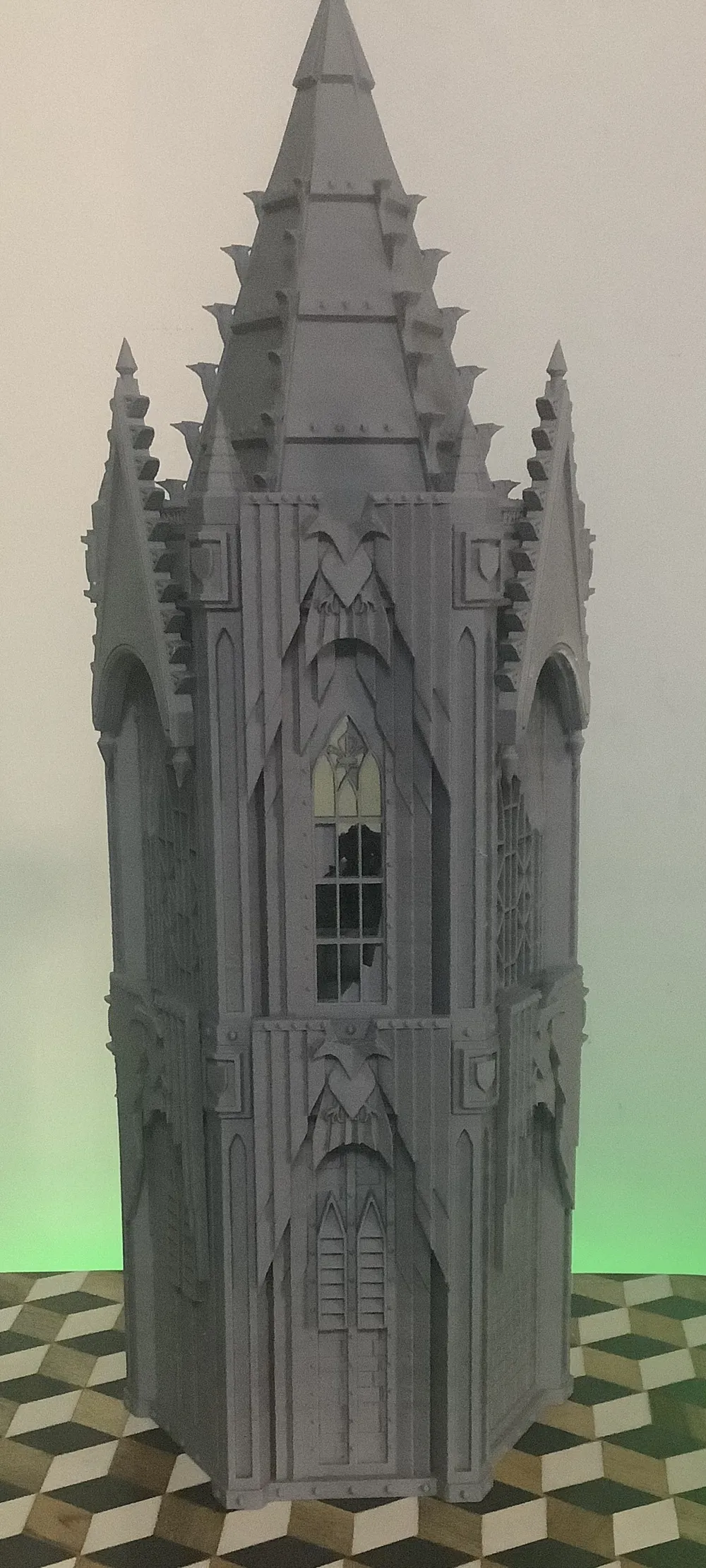 40K Inspired Tower wargaming Terrain Scenery - Free 3D Print Model ...