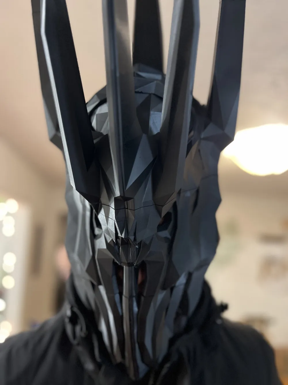 Wearable Sauron Helmet - Free 3D Print Model - MakerWorld