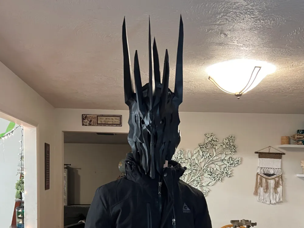 Wearable Sauron Helmet - Free 3D Print Model - MakerWorld