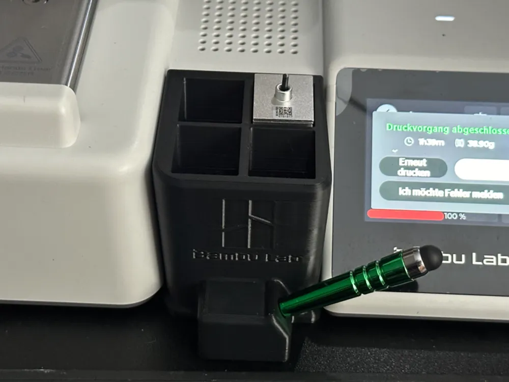 Precision Nozzle Container with Stylus upgrade for the Bambulab A1mini ...