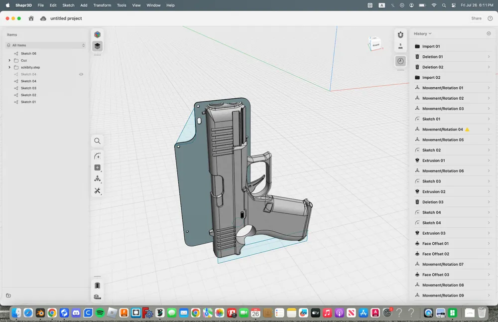Glock CMF Phone 1 Backplate by Escape_P2 MakerWorld: Download Free 3D ...