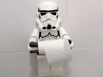 STORMTROOPER TOILET PAPER HOLDER by Schafi MakerWorld: Download Free 3D ...