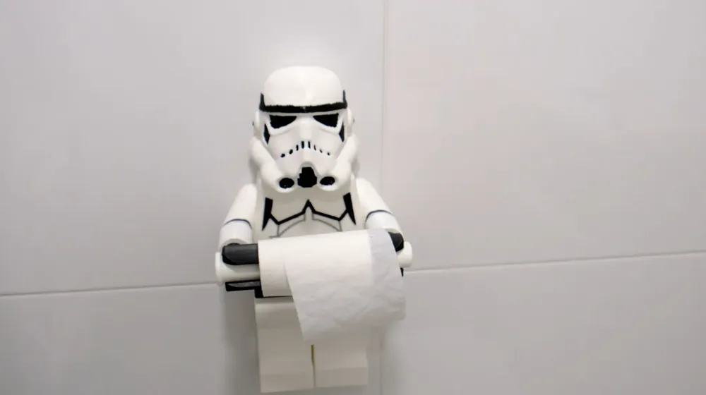 STORMTROOPER TOILET PAPER HOLDER by Schafi MakerWorld: Download Free 3D ...