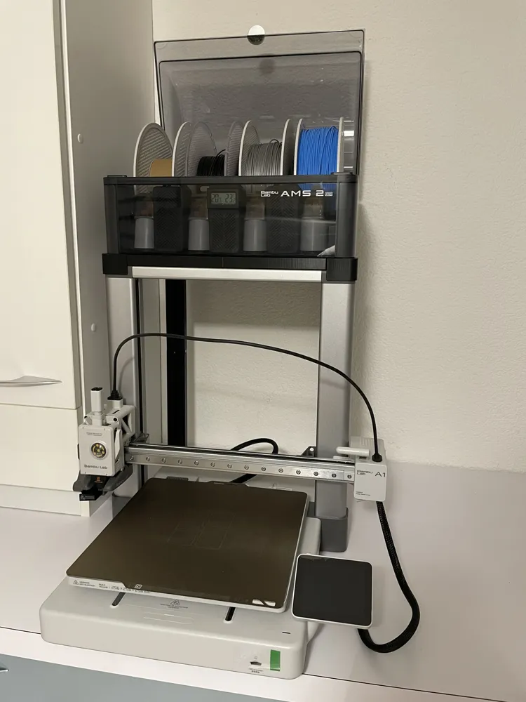 Bambu Lab A1 Stand / Top Mount for AMS / AMS 2 Pro - Free 3D Print ...