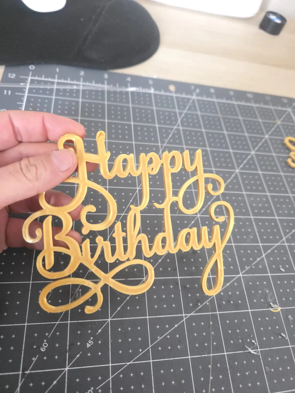 Happy Birthday – Kostenloses 3D-Druckmodell – MakerWorld