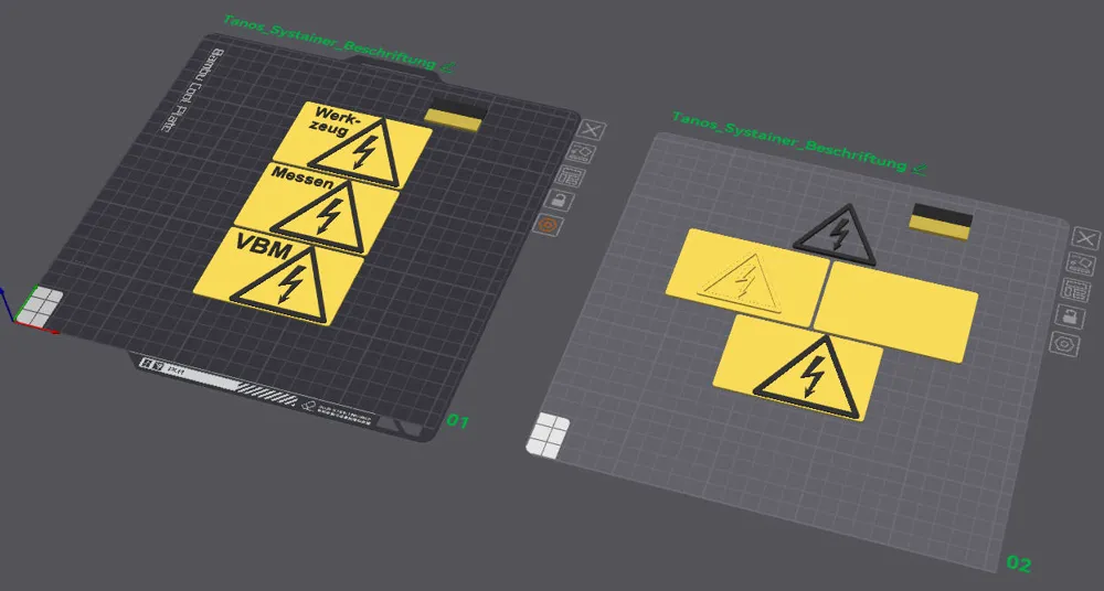 Tanos systainer T-Loc Labeling by Wa.kla - MakerWorld