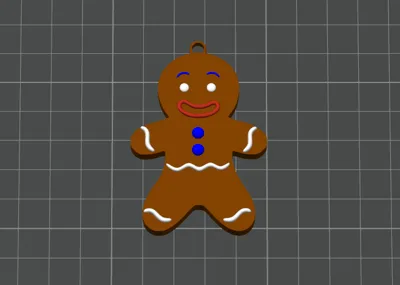 Gingy Gingerbread Man Ornament from Shrek by Fresh_Design MakerWorld ...