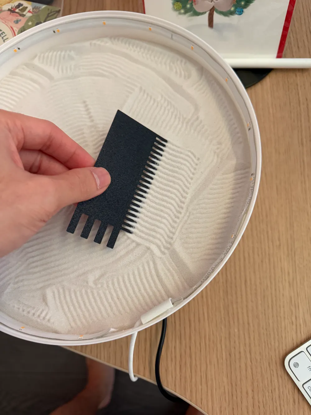 Dune Weaver - Sand comb - Free 3D Print Model - MakerWorld