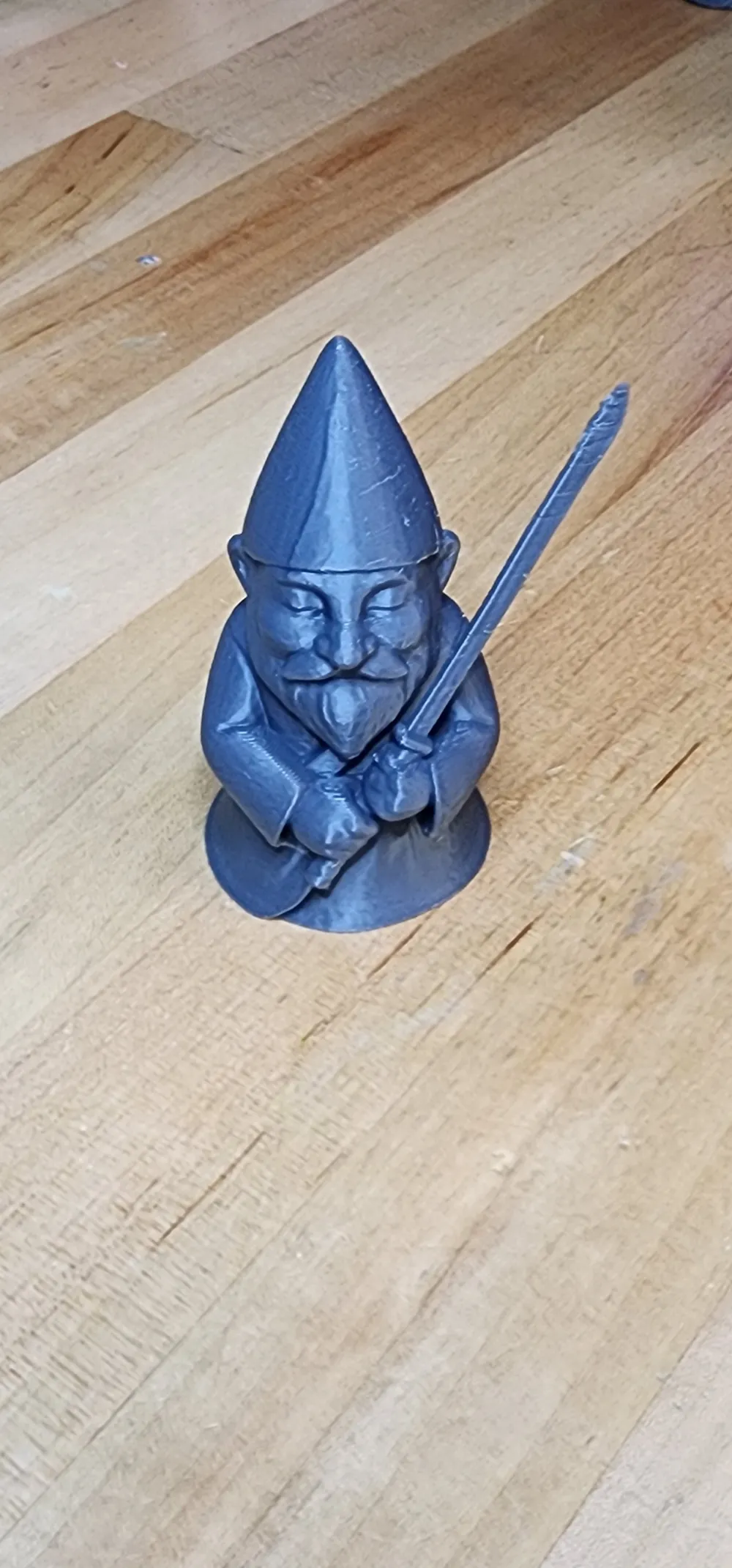 Miniature Garden Gnome Sword Sculpture by Florida Features Digital ...