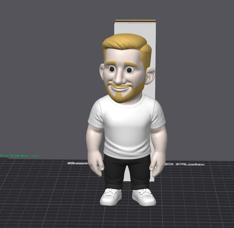 Lionel Messi FanArt AMS - Free 3D Print Model - MakerWorld