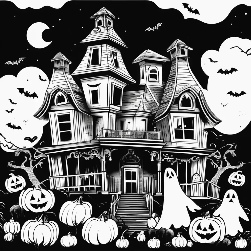 Halloween Haunted House by M4 Creations - MakerWorld