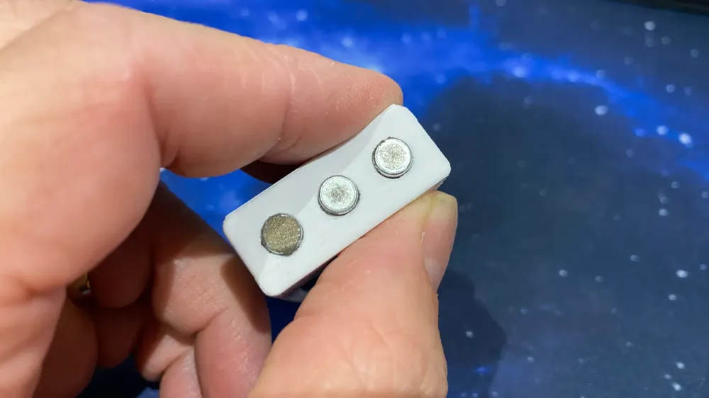 Rounded rectangle Hygrometer magnetic holder for Bambu Lab P1S, P1P, X1 by Martin1967 - MakerWorld