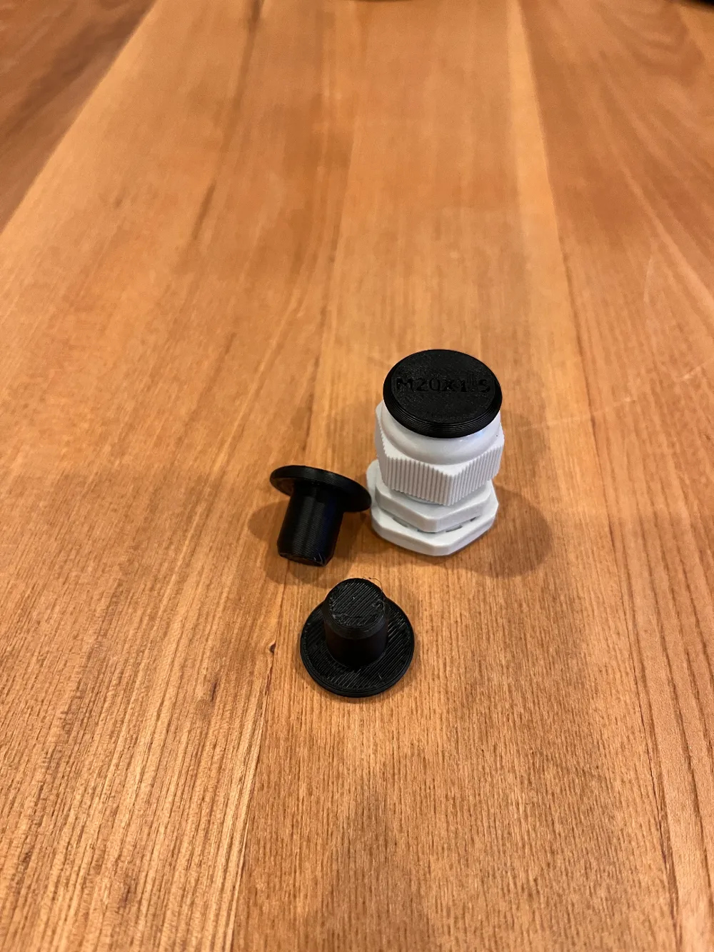 Plugs for cable gland M20 by Holzarbeiter - MakerWorld