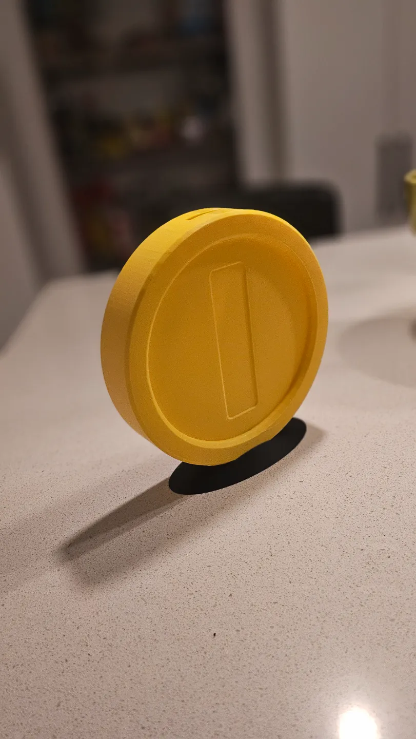 Super Mario Coin Piggy Bank by Tommy Gun - MakerWorld