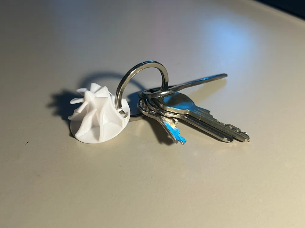 Turbo Keychain by Antonio - MakerWorld