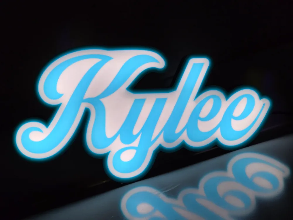 Name Lightbox (Kylee) by DREWZUKI MakerWorld: Download Free 3D Models