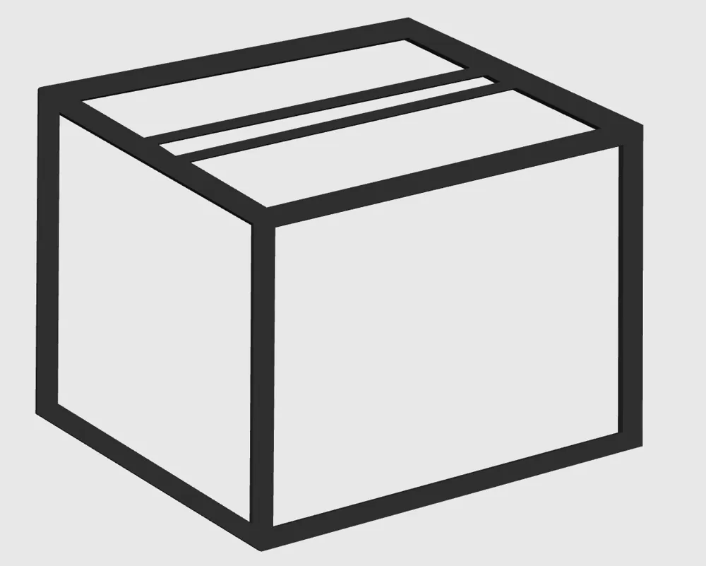 Minimalist Mailbox Package / Parcel Box icon by Locazer - MakerWorld