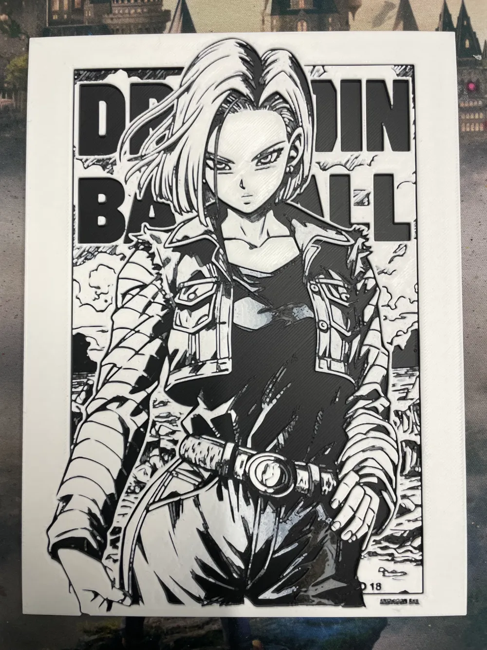 hueforge C18 dragon ball Z by benoit_3D MakerWorld: Download Free 3D Models