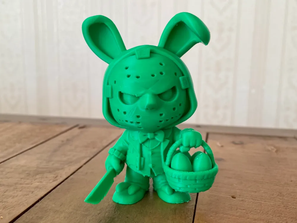 Jason Voorhees Easter Bunny - Free 3D Print Model - MakerWorld