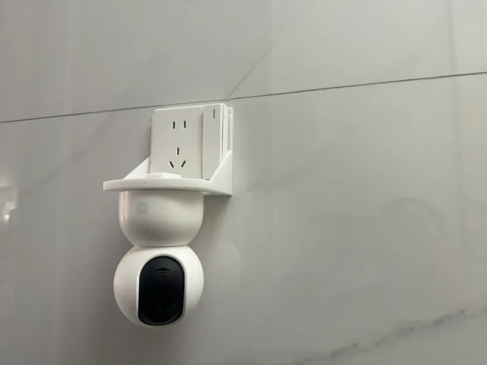 Xiaomi/萤石 camera 86 socket mount—no wire removal required by 奇妙3D ...