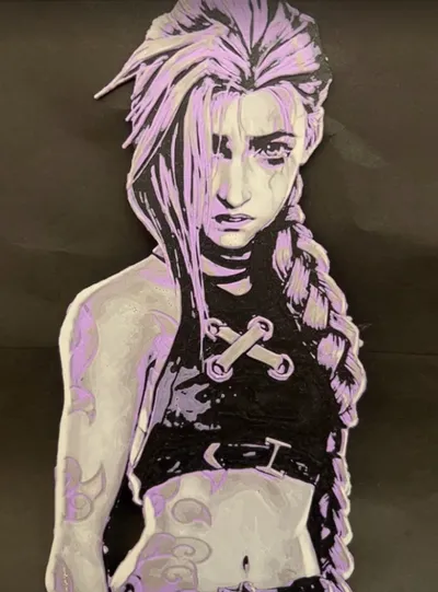 Arcane Jinx - Pose by Regis - MakerWorld