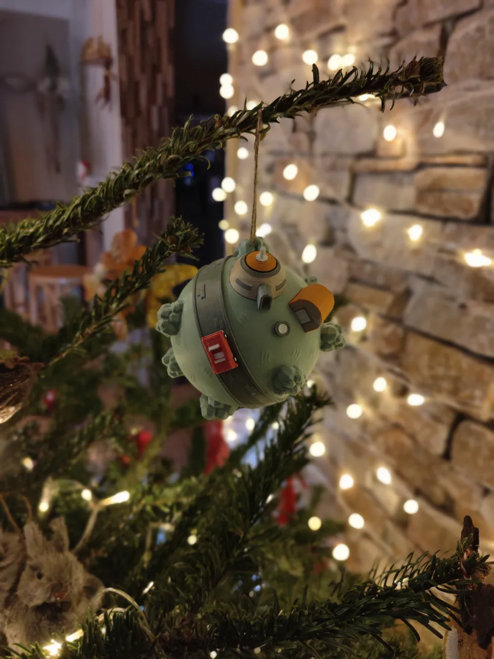 Kaio planet DragonBall christmas ornament - Free 3D Print Model ...