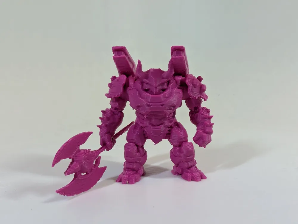 Tiny Mech Heroes - Free 3D Print Model - MakerWorld