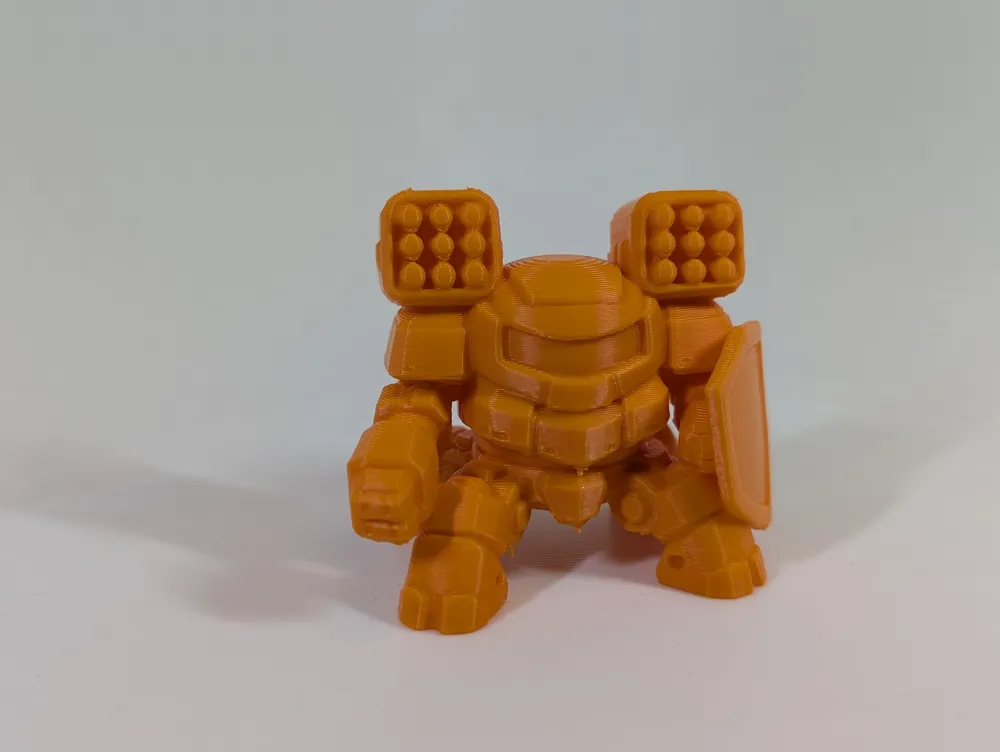 Tiny Mech Heroes - Free 3D Print Model - MakerWorld