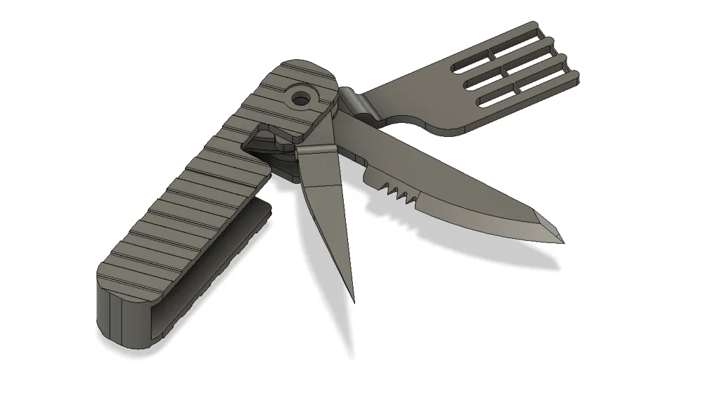 Utensil Multi-Tool by ZF Designs MakerWorld: Download Free 3D Models