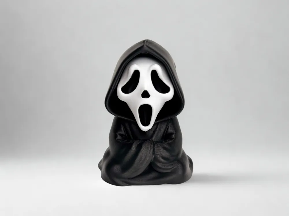 Ghostface Chibi Statue | Horror Mini Statue Decor - Free 3D Print Model ...